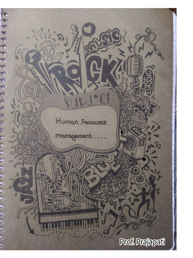 Human Resource Management HANDWRITTEN Notes | PDF