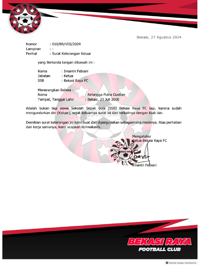 010-surat keluar airlangga | PDF