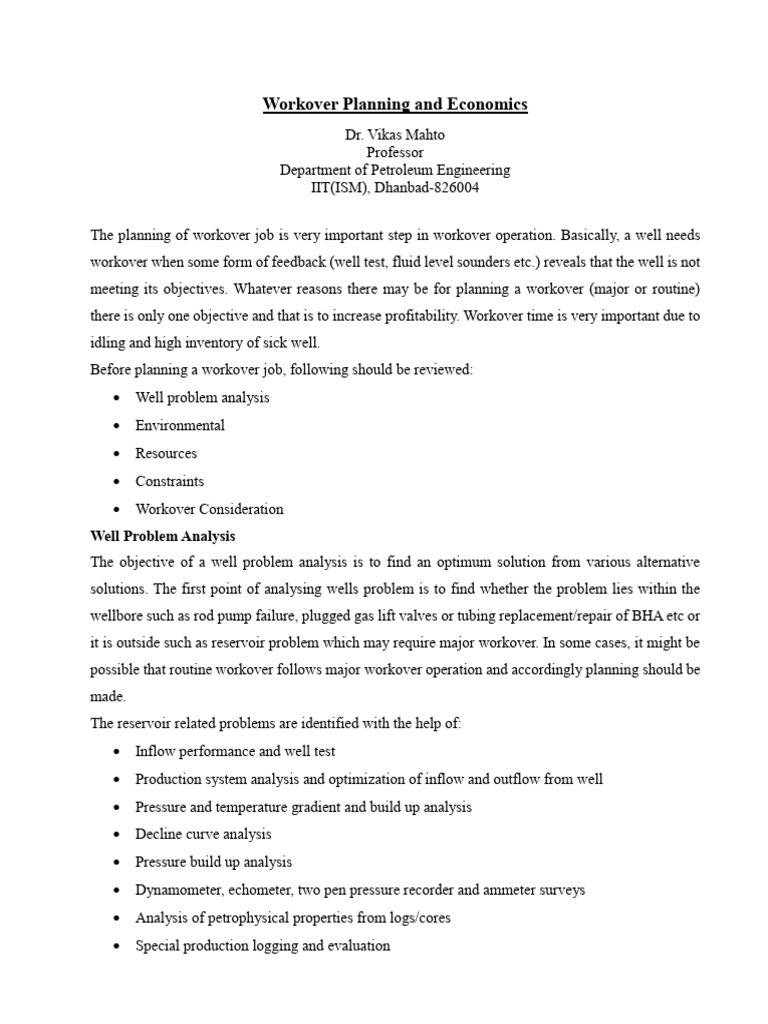 Workover_Planning_and_Economics_17319523861107112763673b7f026b56c | PDF ...