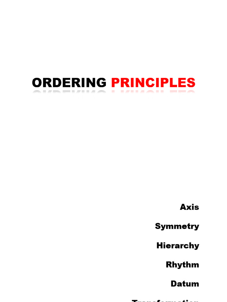 Ordering_Principles | PDF | Symmetry | Geometry