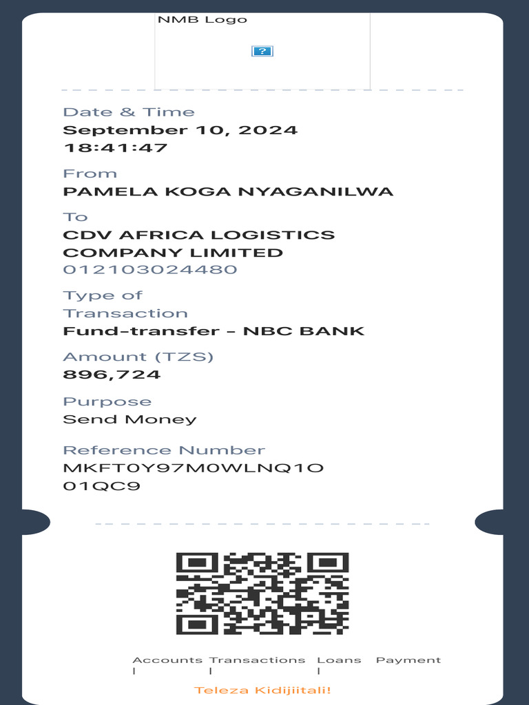 Digital Receipt | PDF