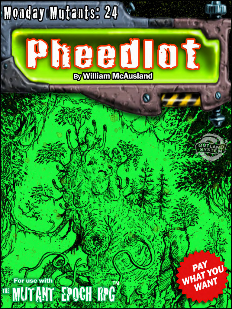 Pheedlot Mutant Slug Overview for RPG | PDF | Radioactive Contamination ...