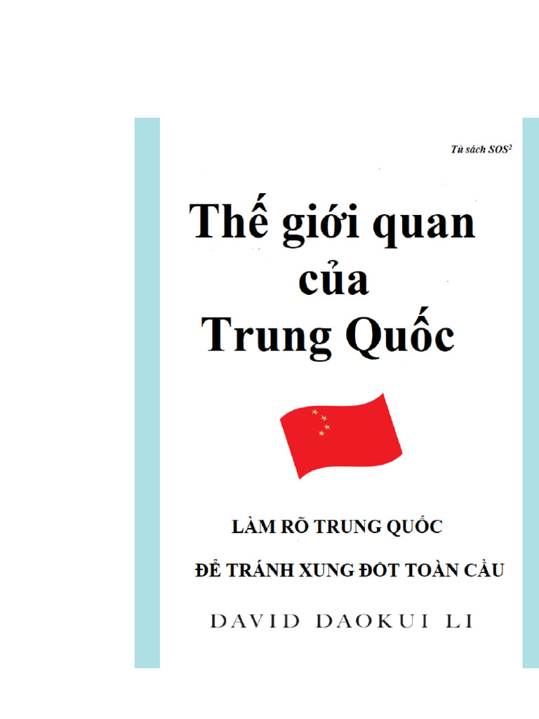 David Daokui Li Vietnamese China S World View Demystifying China To ...