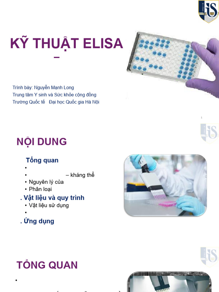Kỹ Thuật Elisa - 1 | PDF