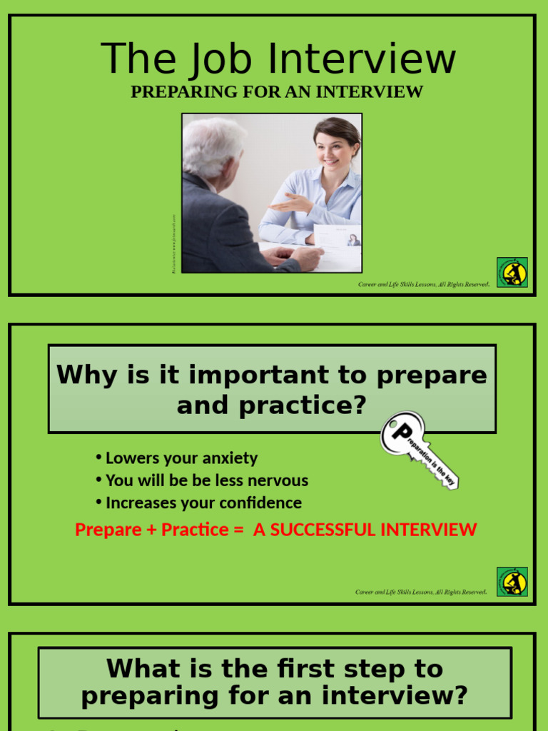 Job Interview Preparation Guide | PDF | Job Interview