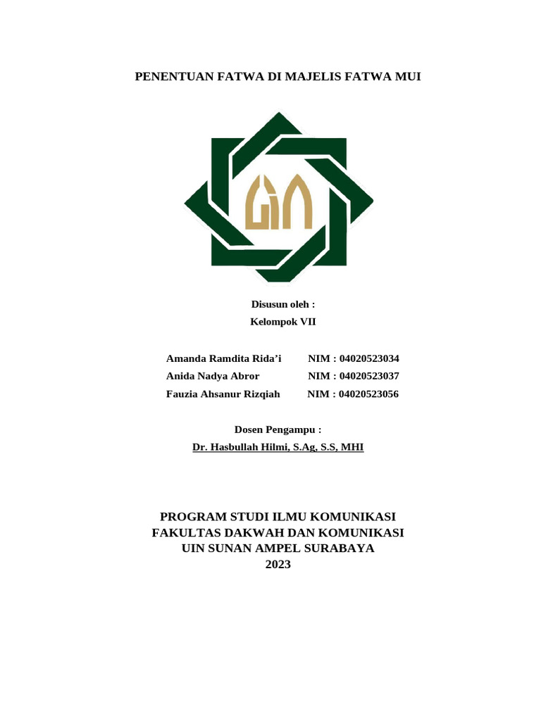 Sertifikasi Label Halal MUI | PDF