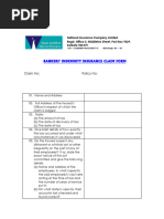 New India All Risks Insurance Claim Form | PDF | Insurance | Justice