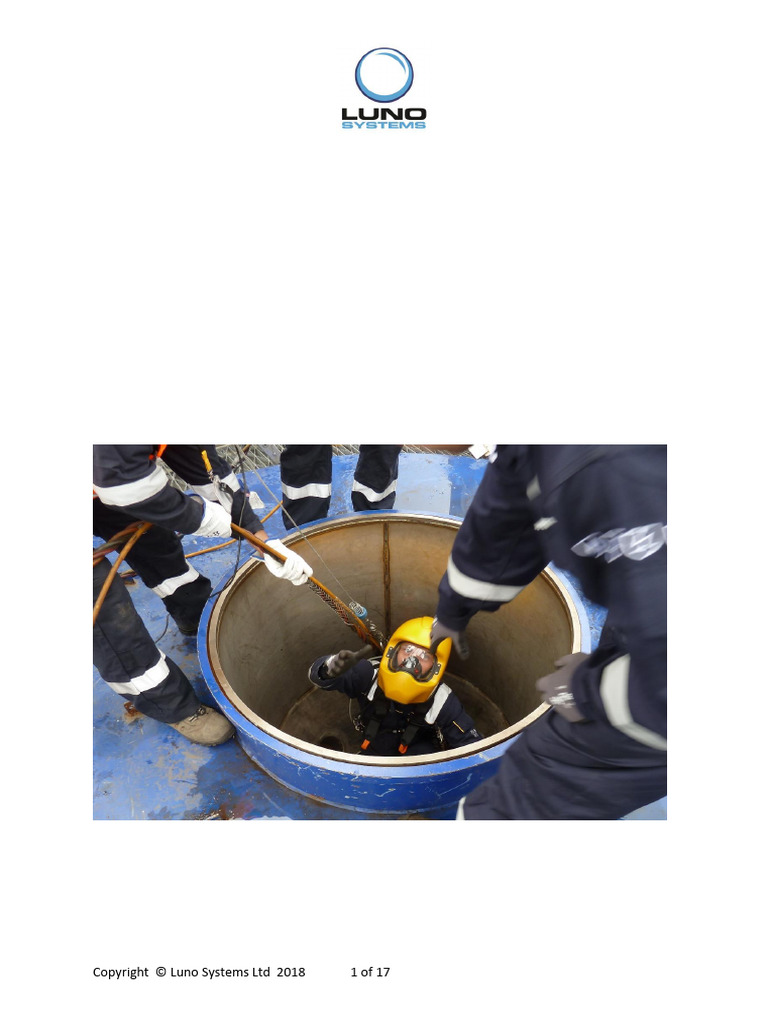 Guidanceon Safe Entryto Inert Confined Spaces Inert Entry | PDF ...