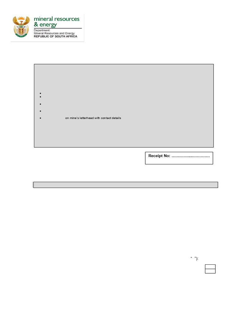 Blasting Certificate Application Guide | PDF | Occupational Safety And ...