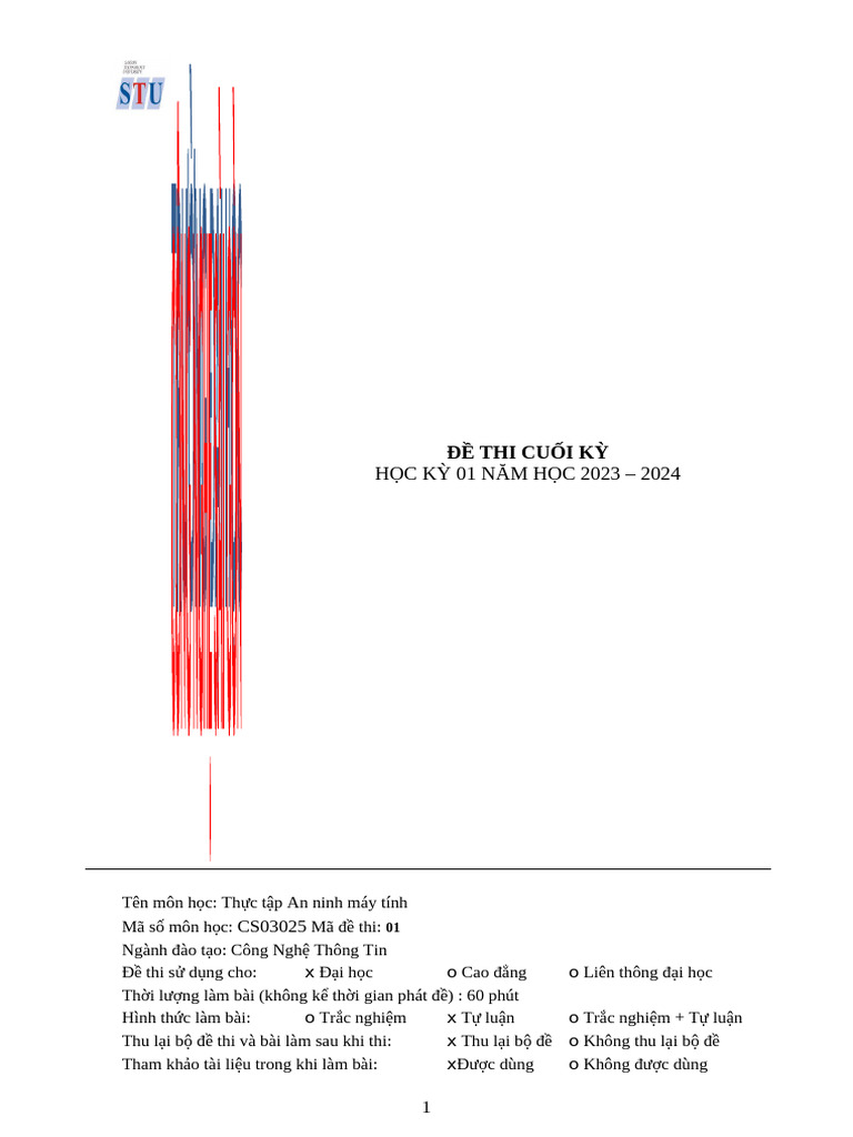 Đề 1 - ANMT | PDF
