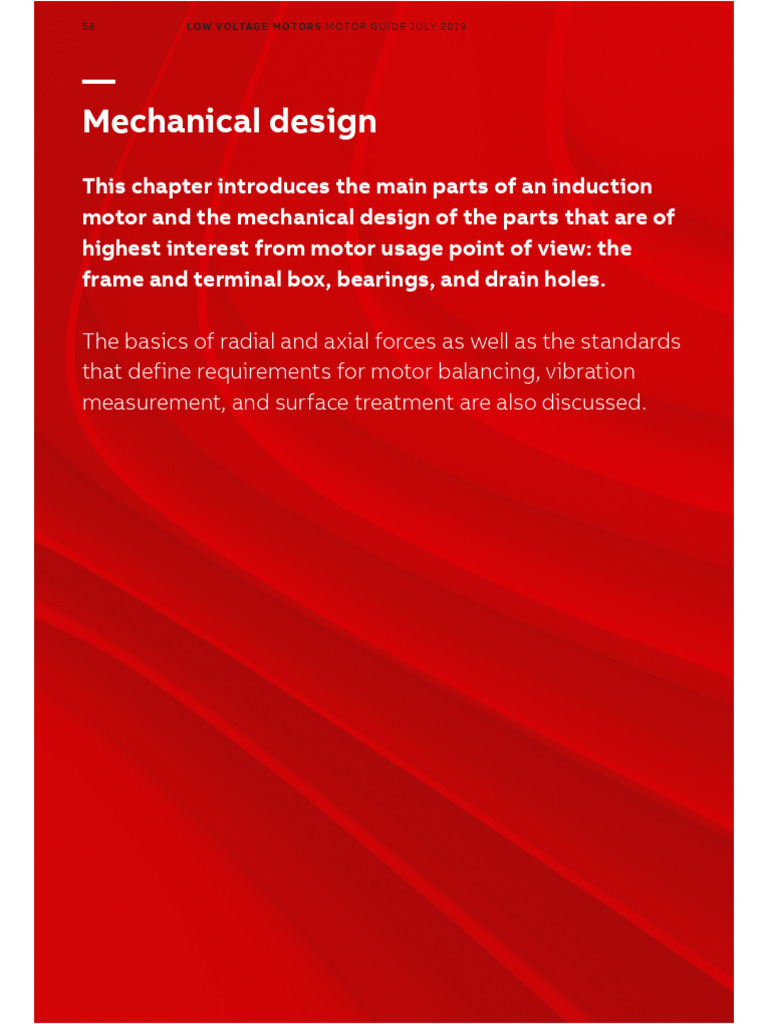 ABB Motor Guide Mechanical Design REV D | PDF