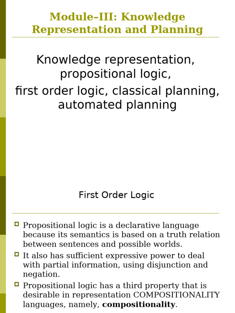 Artificial Intelligence- Module 3_Part 3 | PDF