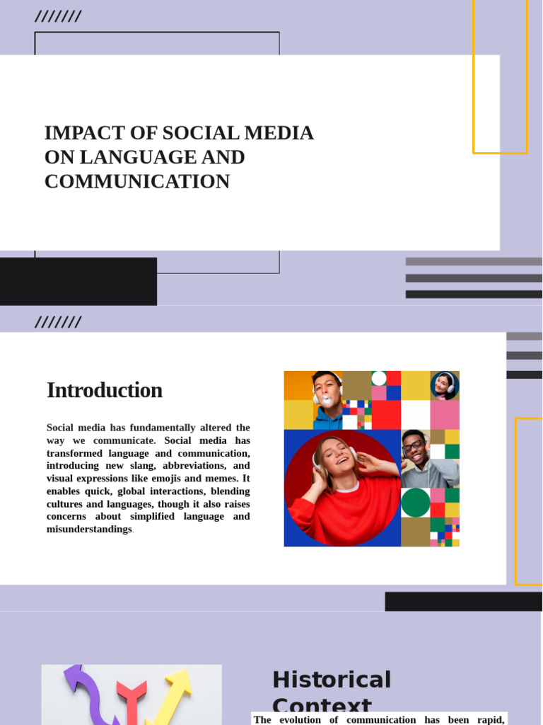 Impact of Social Media On Language and Communication-1 | PDF | Social ...