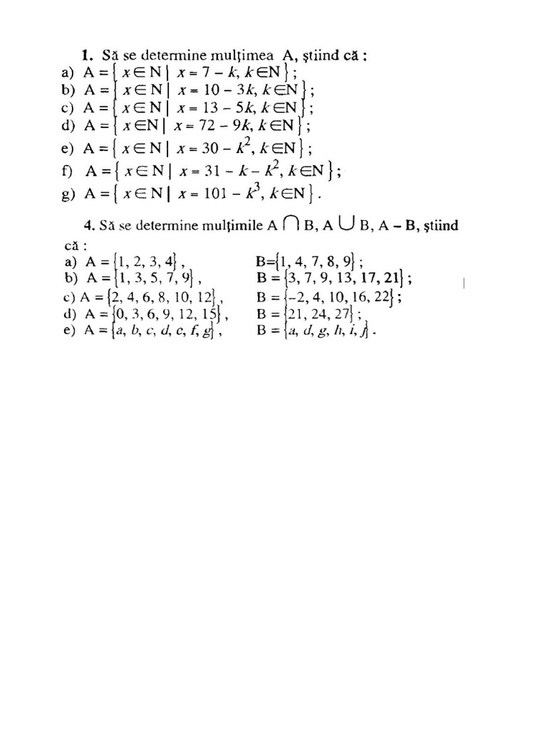 Cls.6 - Multimi - Test - 8 | PDF