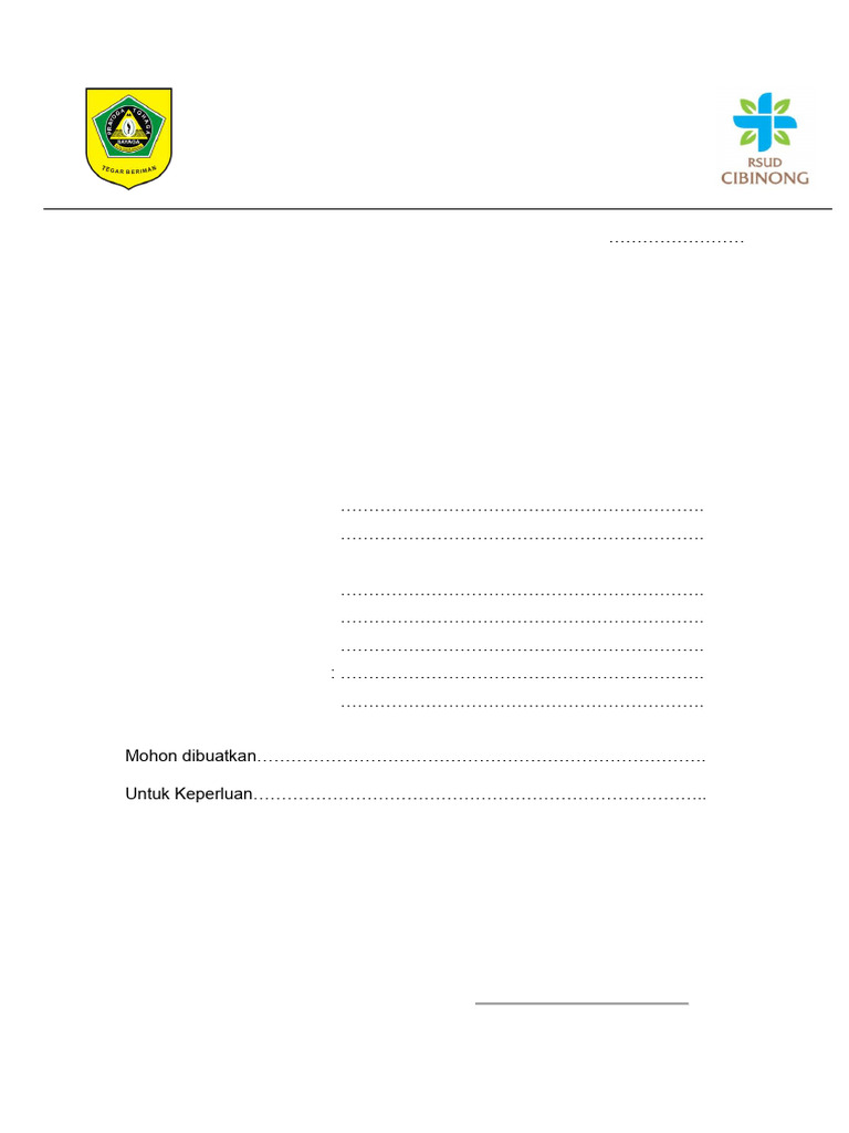 Form Surket P3K | PDF