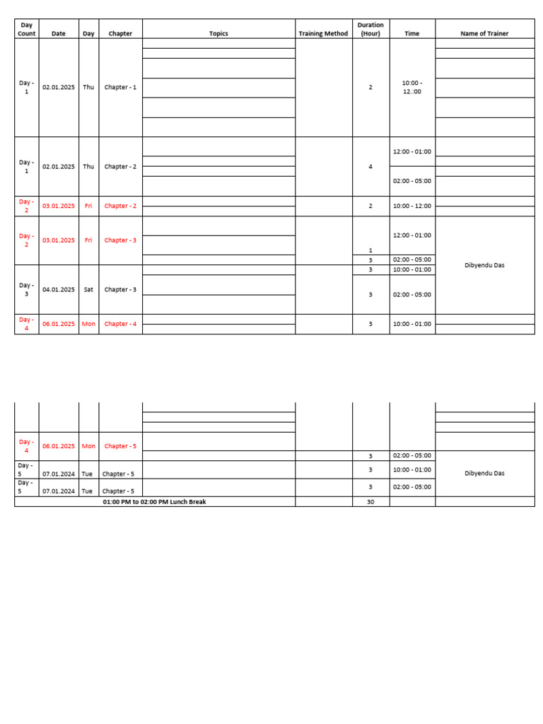 Income Tax Session Plan Rough | PDF | Income Tax | Income