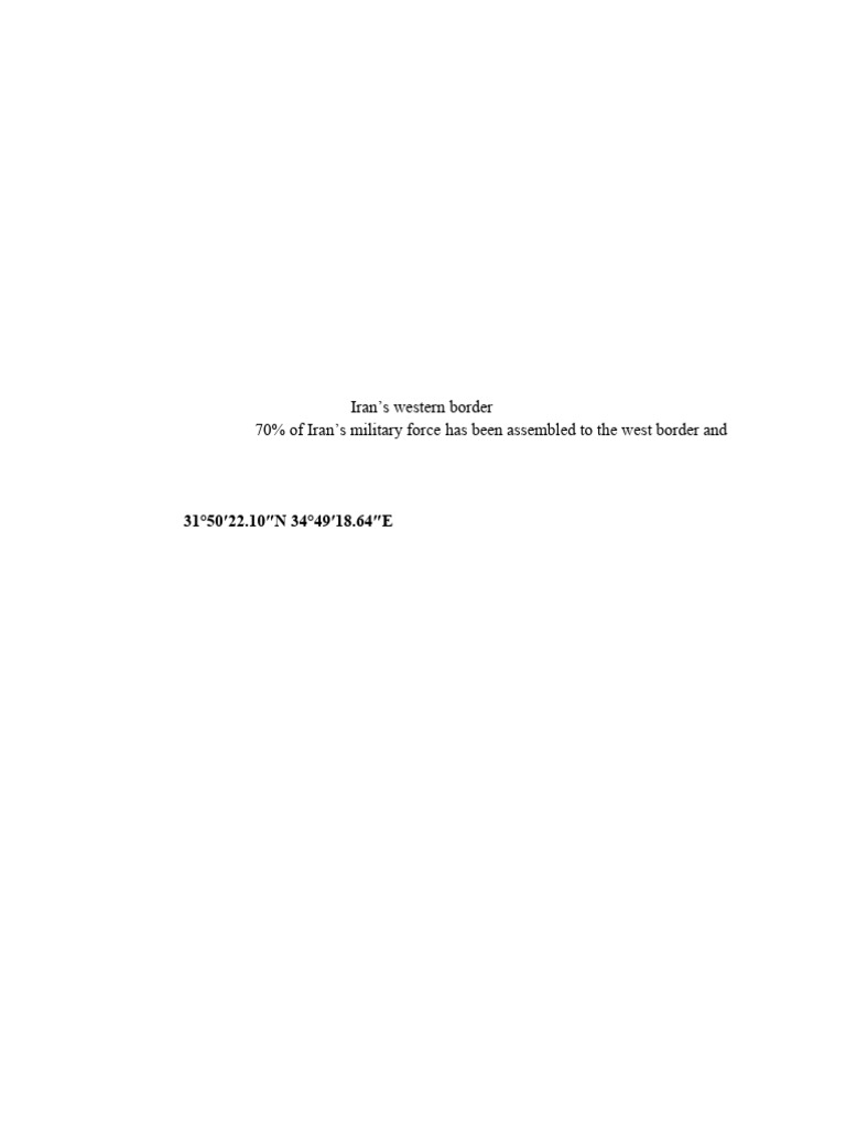 Joint Directive China, Iran For MUN | PDF