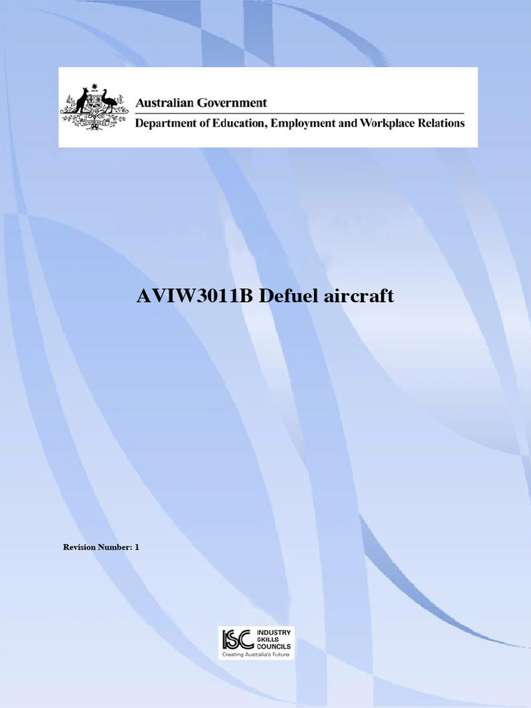 Defuel aircraft Australia | PDF | Personal Protective Equipment | Logistics