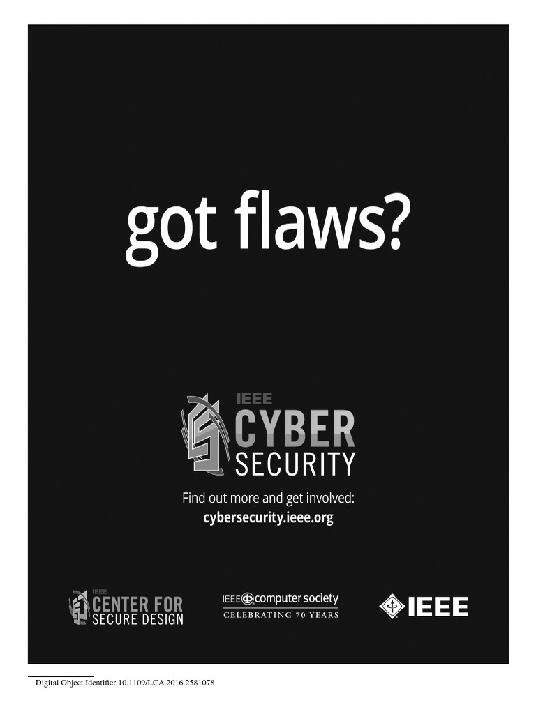 IEEE Cyber Security | PDF