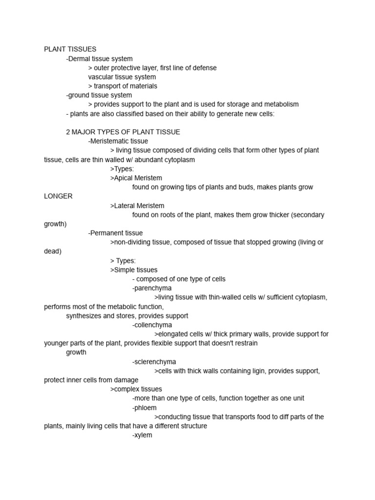 bio dump haha | PDF | Tissue (Biology) | Connective Tissue