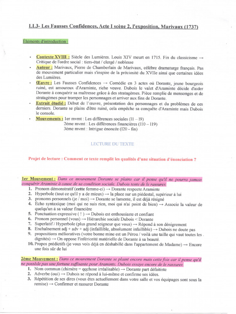 LL3-Première Partie | PDF