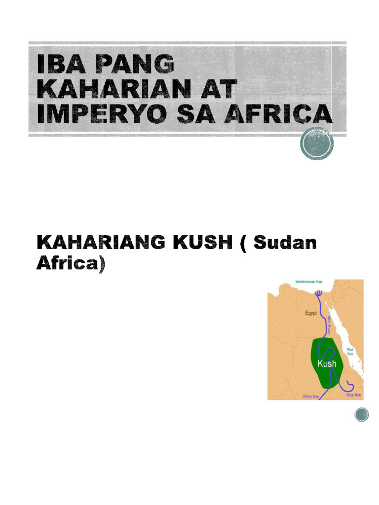 Iba Pang Imperyo at Kaharian Sa Africa | PDF