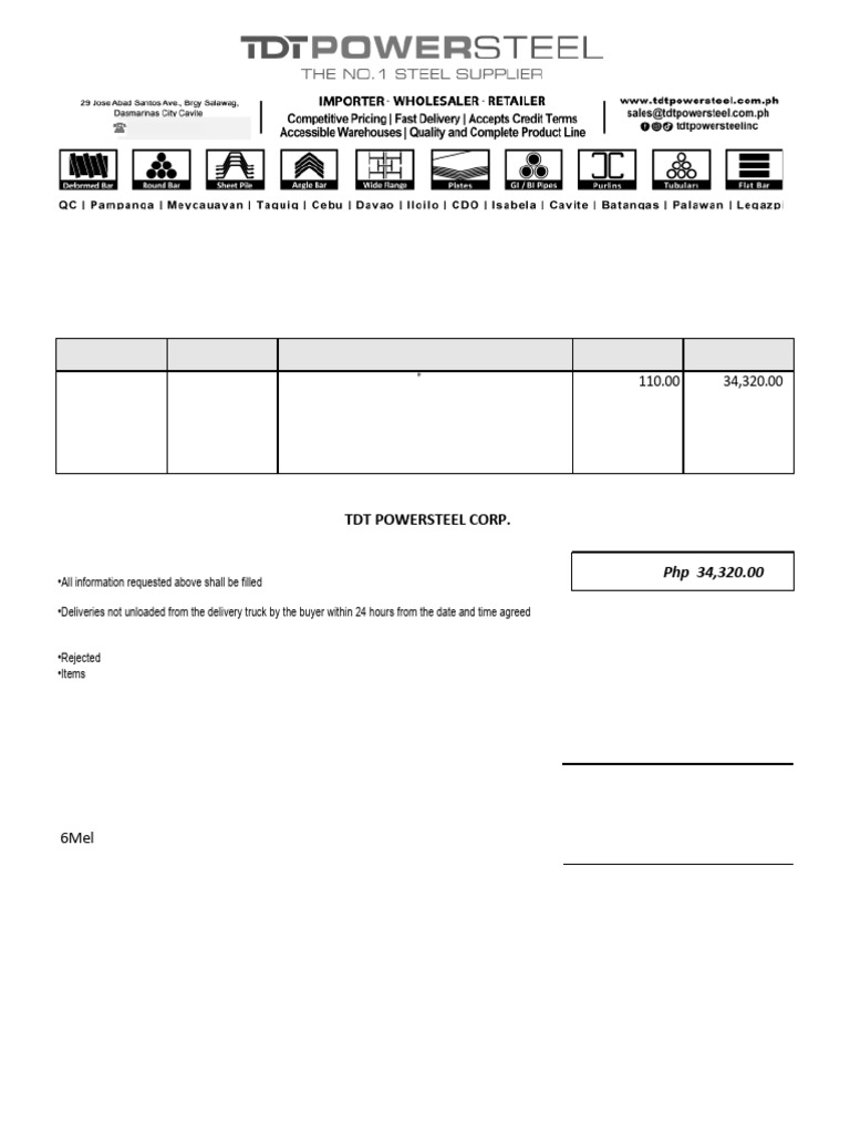 TDT Powersteel Anchor Bolts | PDF