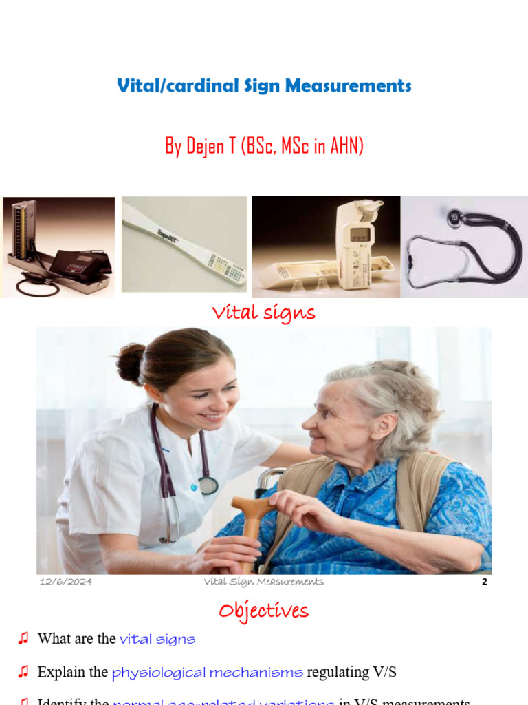 Vital Sign Measurment (1) | PDF | Pulse | Heart Rate