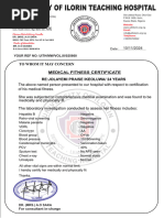 Ifesinachi Medical Nysc | PDF | Self-Improvement