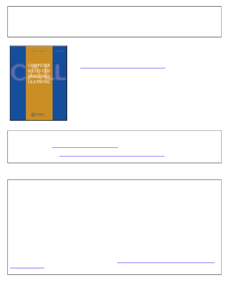 Can Synchronous Computer-Mediated Communication (CMC) Help Beginning-Level Foreign Language ...