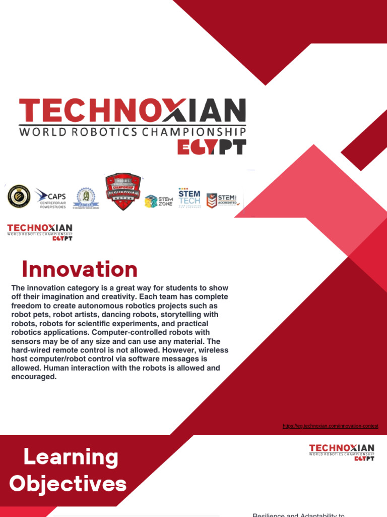 Innovation Contest for Young Engineers | PDF | Robot | Robotics