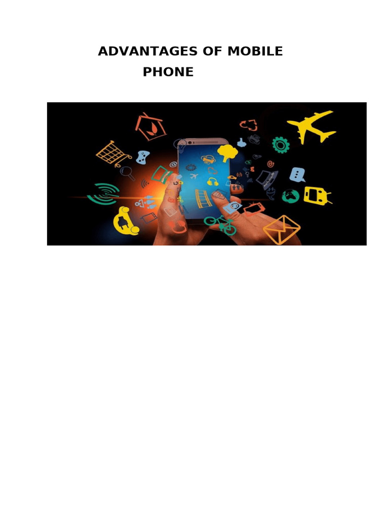 Advantages of Mobile | PDF