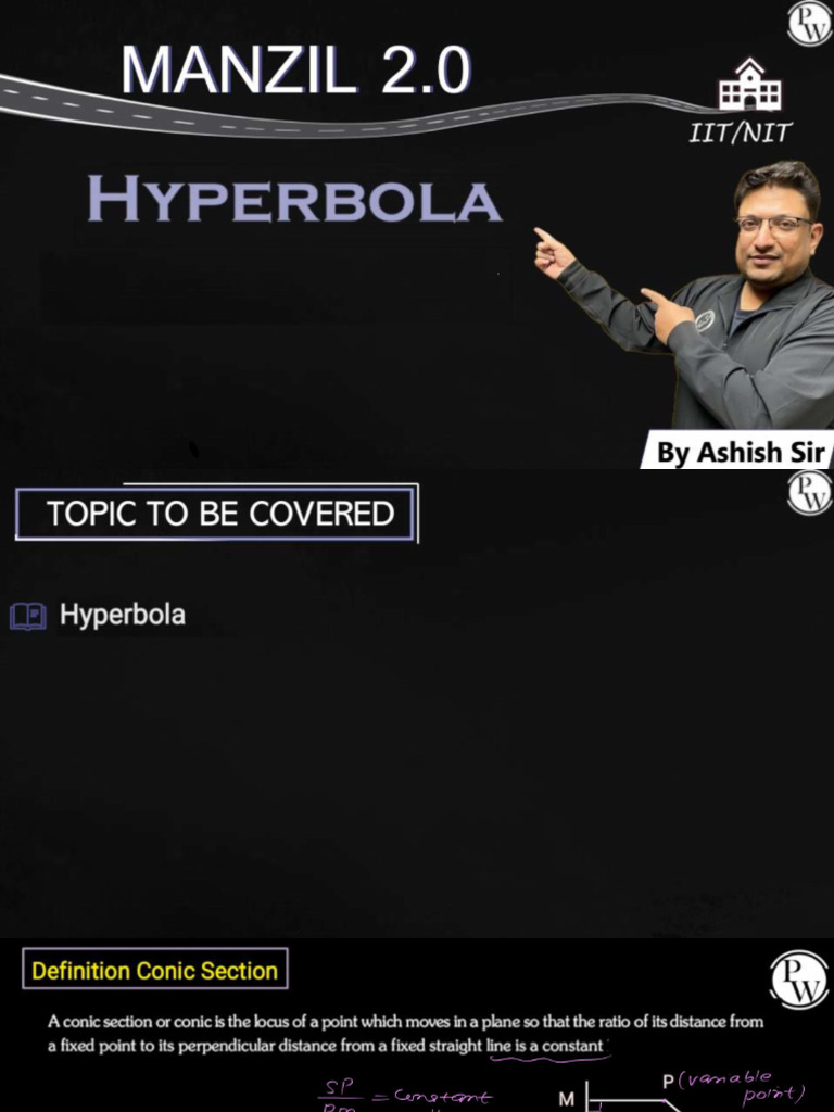 Hyperbola In 1 Shot Class Notes Pdf