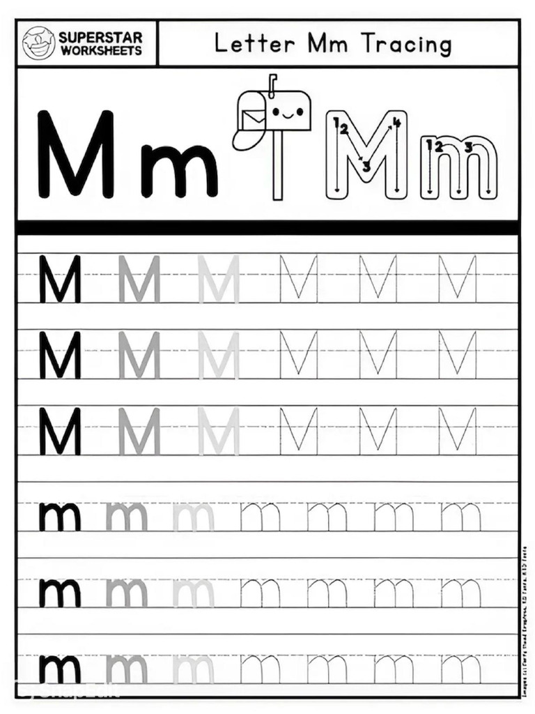 5 Yeras Old Letter MM | PDF