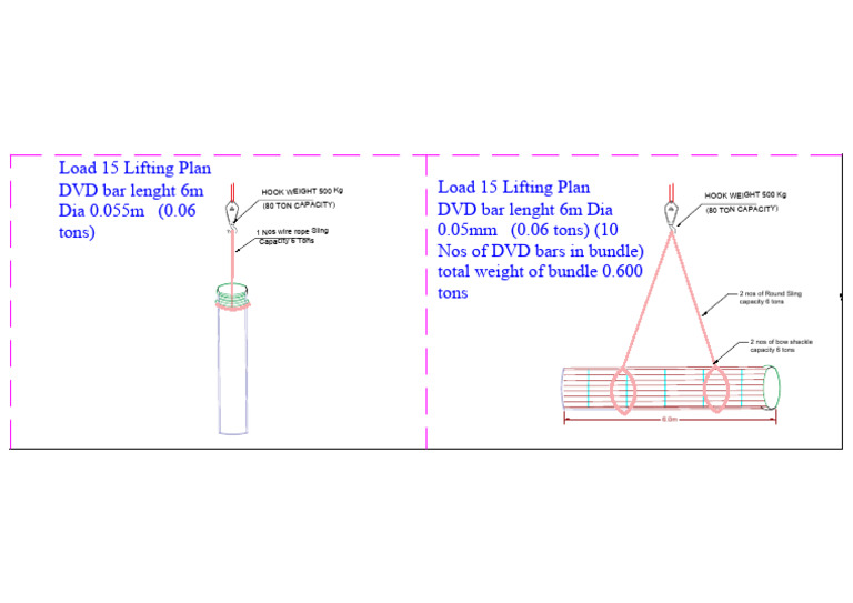 Combile Lifting Plan 80 Tons Hook Block-Model | PDF
