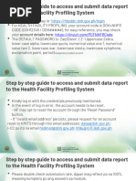DOH Organizational Chart & Roles | PDF