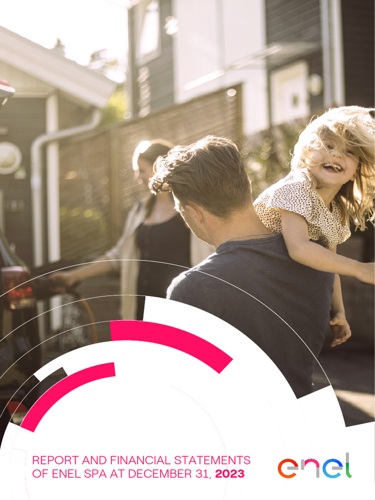 Enel Spa Financial Statements 2023 | PDF | Renewable Energy | Inflation