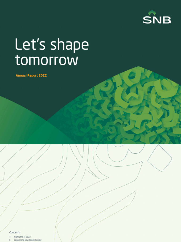 SNB Annual Report 2022 Highlights | PDF | Mergers And Acquisitions ...