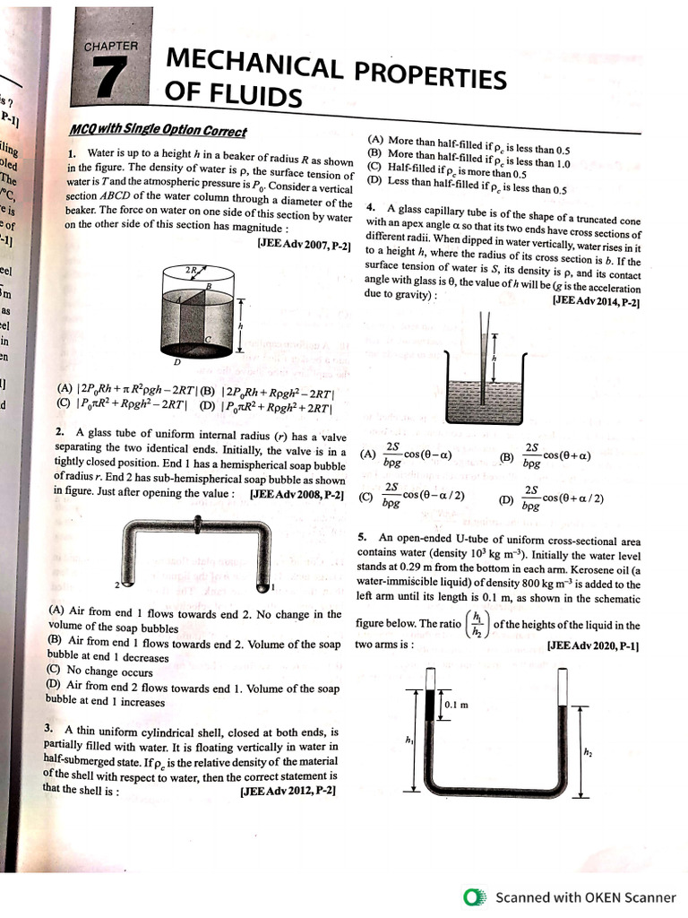 Fluids Adv Pyq | PDF