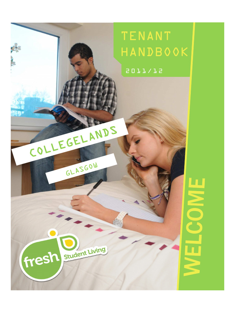 Collegelands Tenant Handbook | PDF | Leasehold Estate | Bathroom