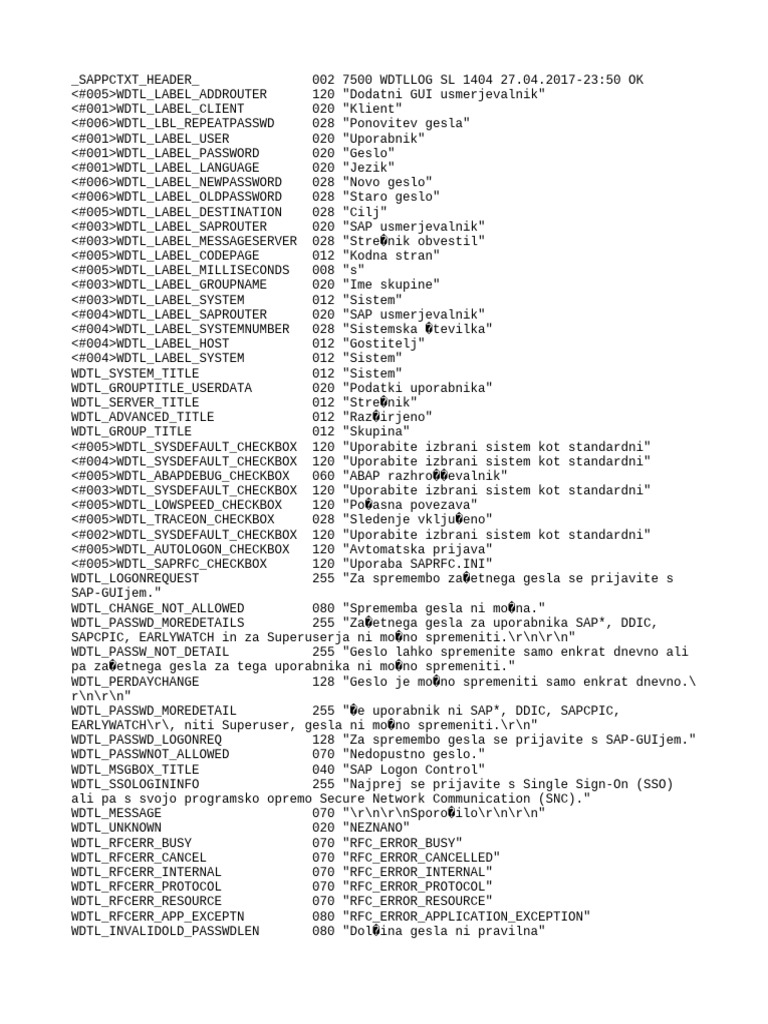 Wdtllog SL | PDF