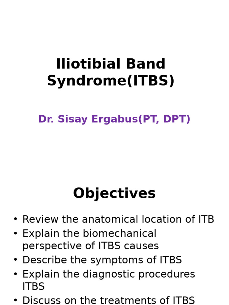 Understanding Iliotibial Band Syndrome | PDF | Anatomical Terms Of ...