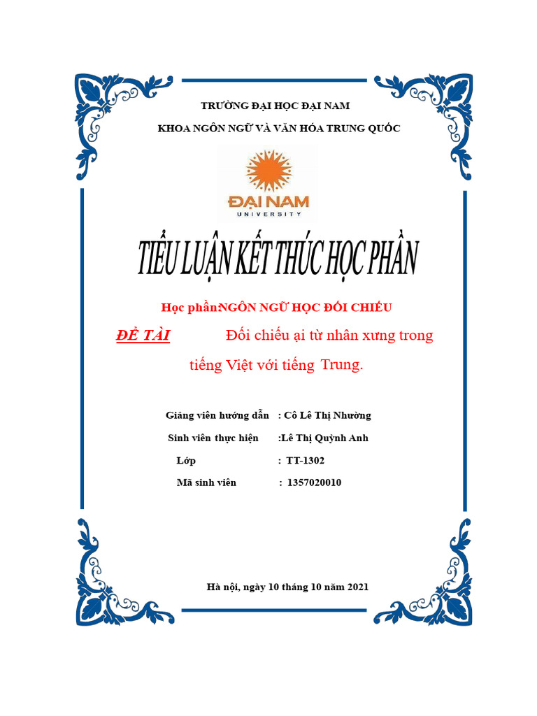 Tieu Luan Ngon Ngu Hoc Doi Chieu Le Thi Quynh Anh tt1302 msv135702001 0 Trang 135 17 1693986454 ...