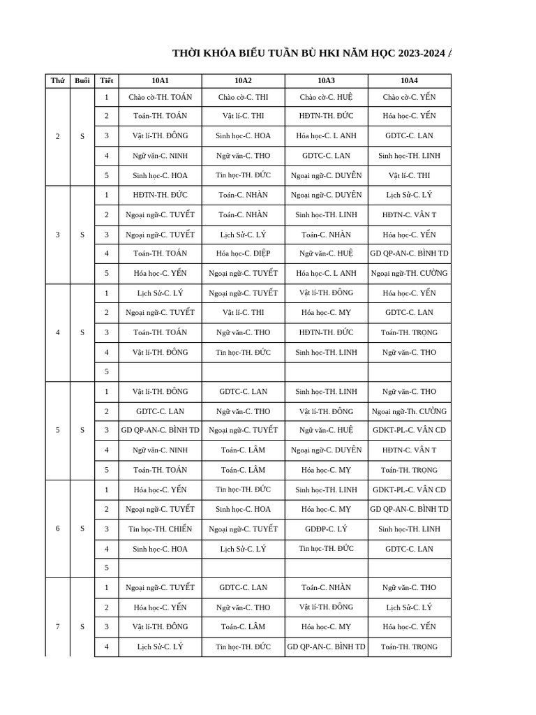 TKB Bù Hki Sáng | PDF