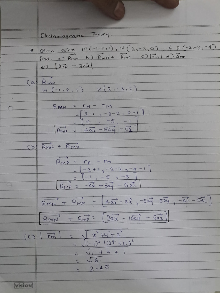 EMT Assignment 1 | PDF