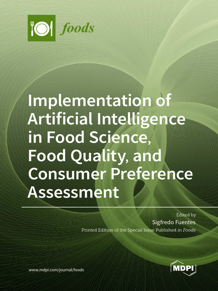 Implementation of Artificial Intelligence in Food Science Food Quality ...