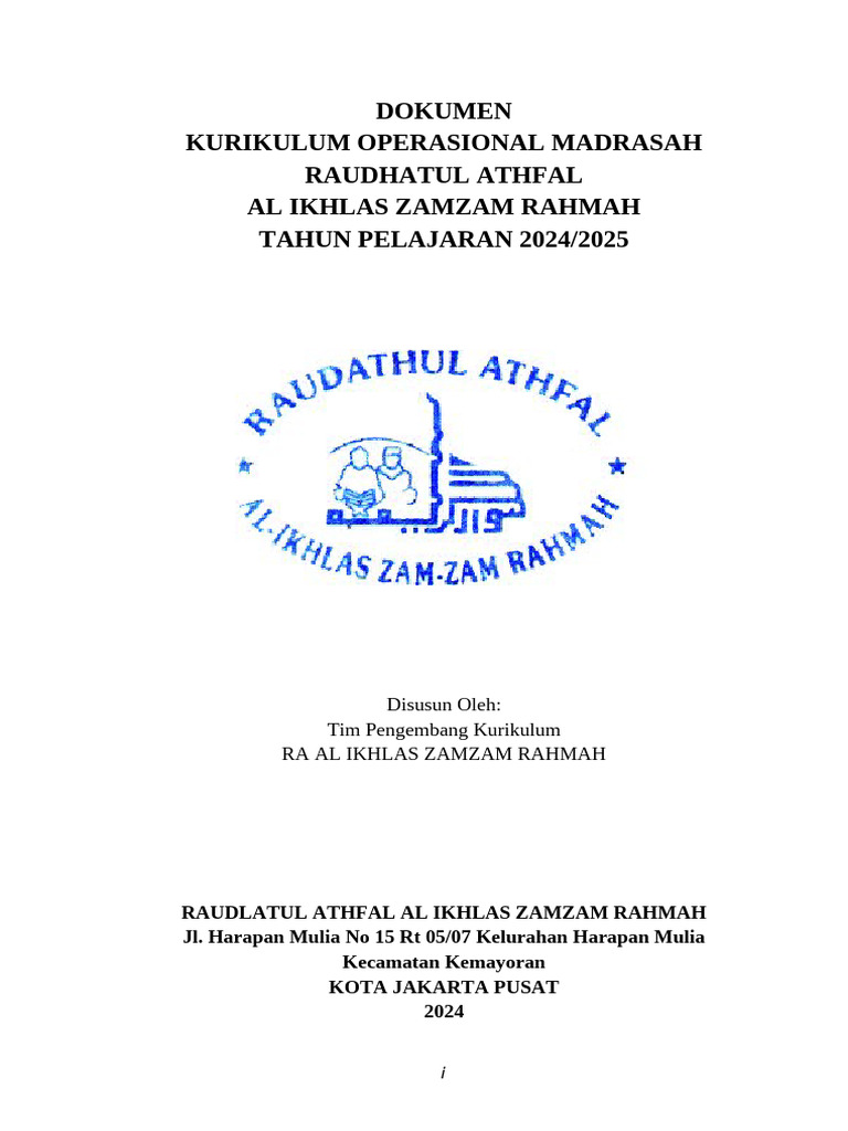 KOMRA Al Iklas Zamzam Rahmah | PDF