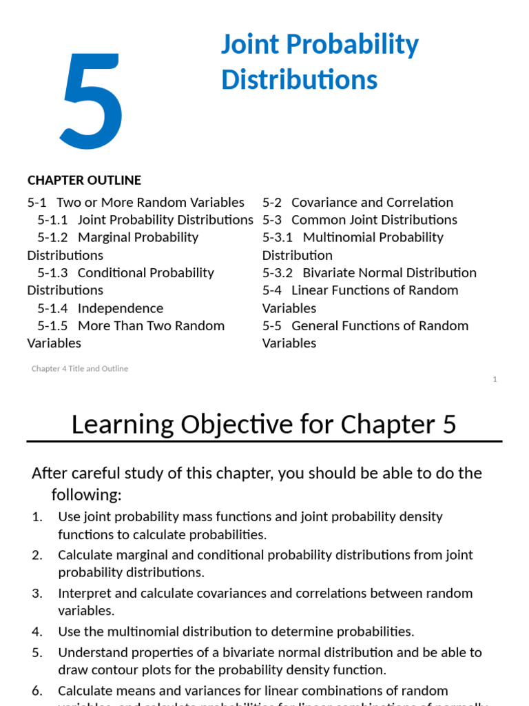 Joint Probability 2 | PDF | Probability Density Function | Probability Distribution
