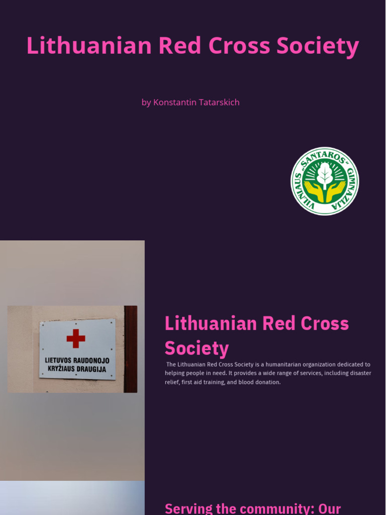 Lithuanian Red Cross Society PDF | PDF | Humanitarian Aid | American ...