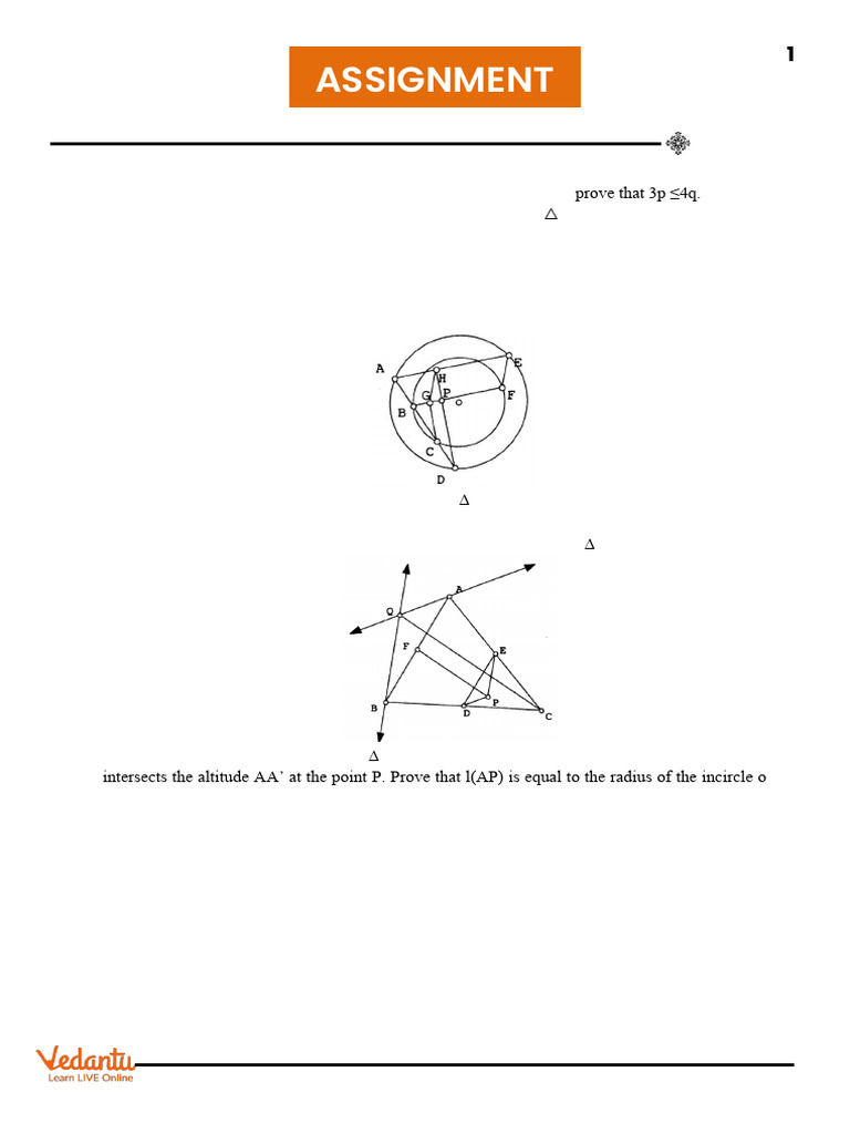 Similarity Assignment Final | PDF | Perpendicular | Triangle